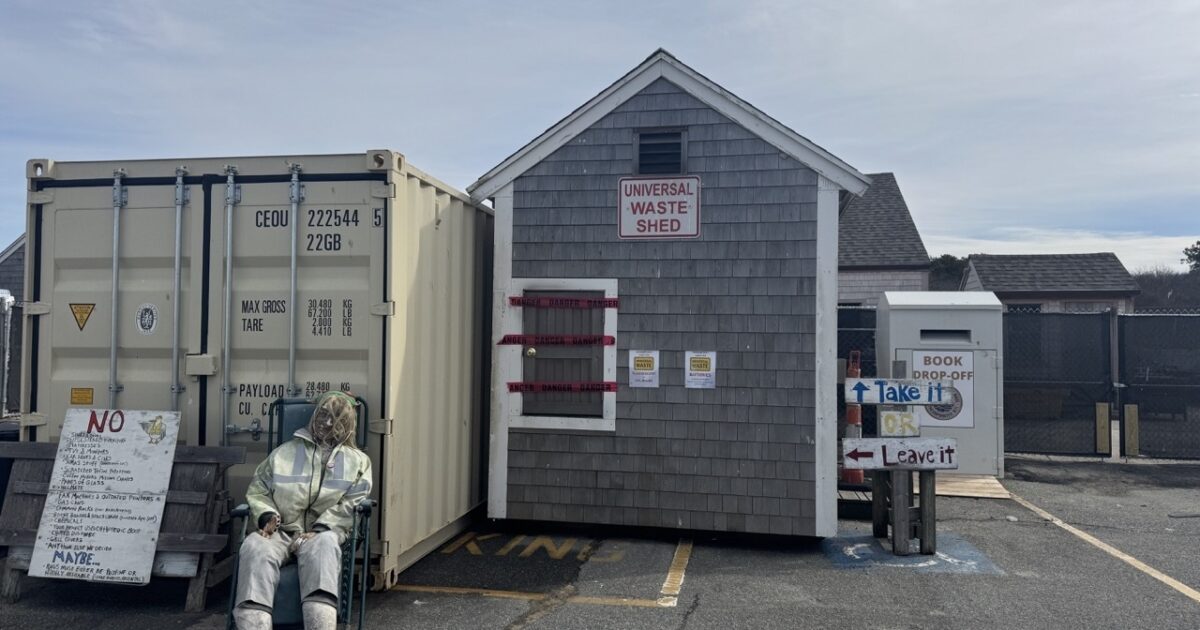 Nantucket Current | Landfill's Universal Waste Shed Temporarily…