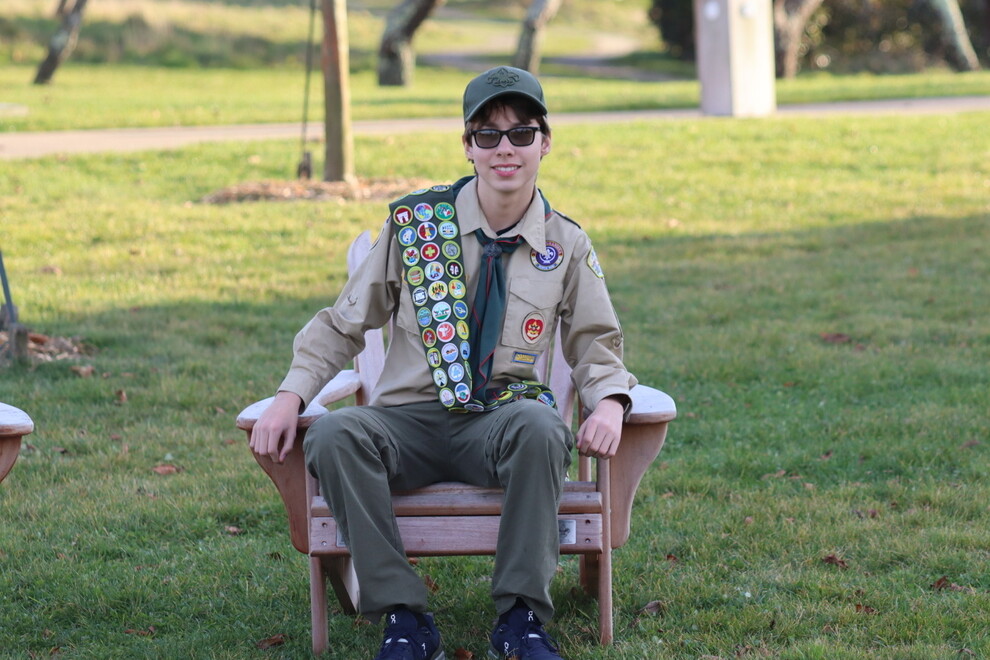 Nantucket Current | Tomas Young, At Just 14, Earns Eagle Scout Rank