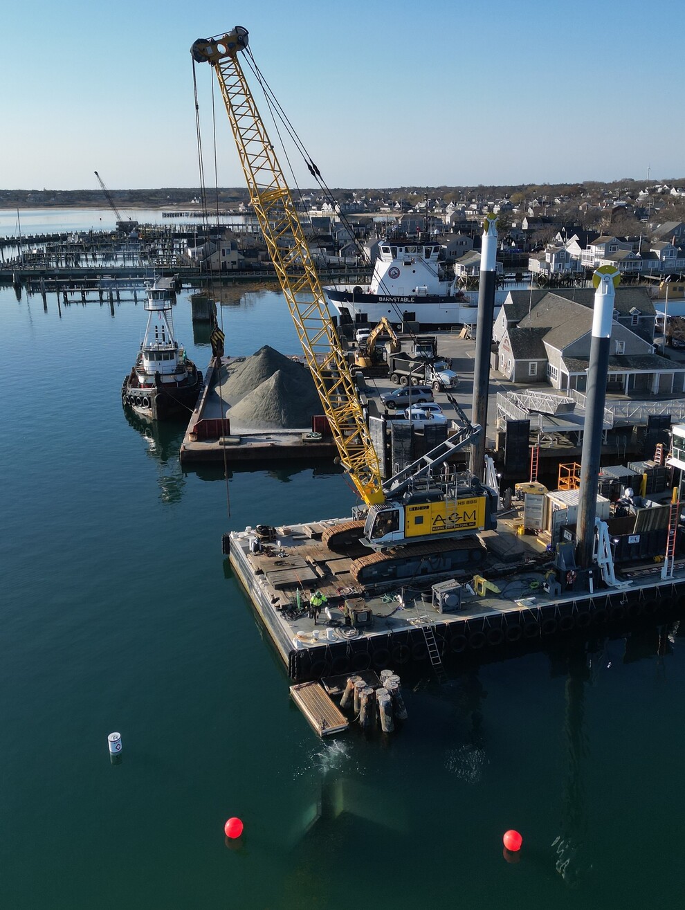 Nantucket Current | Steamboat Wharf Dolphin Repair Contract Signed…